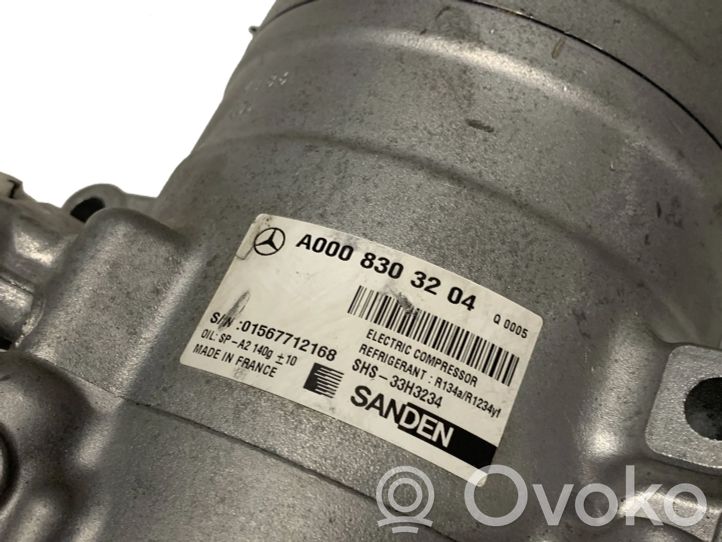 A0008303204 Mercedes-Benz GLE W167 Air conditioning (A/C) compressor ...