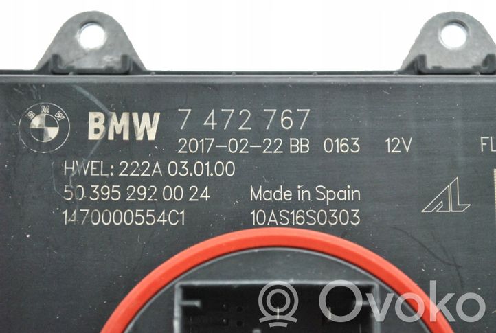 7472767 BMW 5 G30 G31 Module de contrôle de ballast LED, 200.00 € | OVOKO
