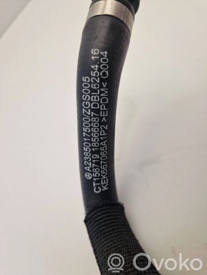 A2385017500 Mercedes-Benz E W238 Tuyau de liquide de refroidissement ...