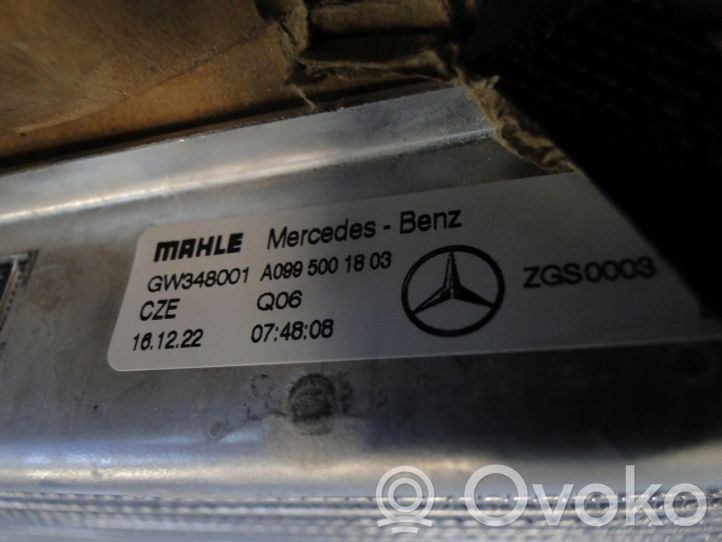A0995001803 Mercedes-Benz S W222 Coolant radiator, 552.16 € | RRR