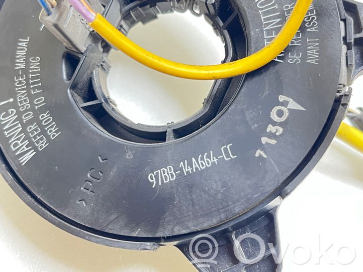 97BB14A664CC Ford Mondeo MK II Innesco anello di contatto dell’airbag ...