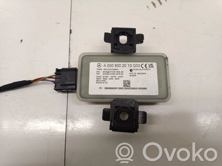 A0009002013 Mercedes-Benz E AMG W213 Capteur de pression des pneus, 12. ...