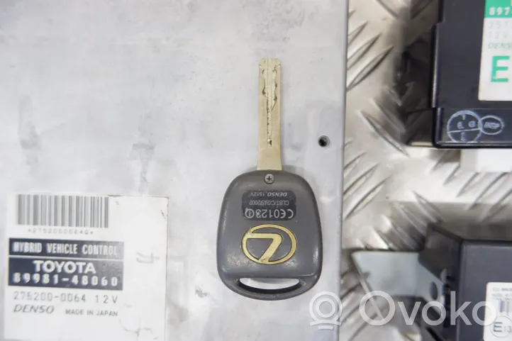 8998148060 Lexus RX 330 - 350 - 400H Engine ECU kit and lock set, 125. ...