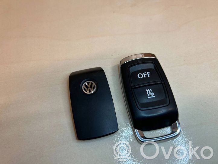 3G0963511B Volkswagen Golf VIII Webasto auxiliary heater remote control ...