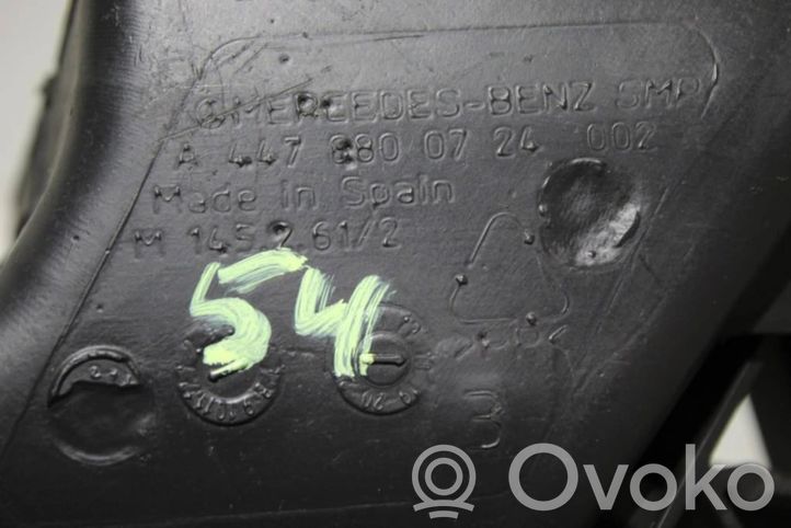 A4478800724 Mercedes-Benz Vito Viano W447 Front bumper mounting bracket ...