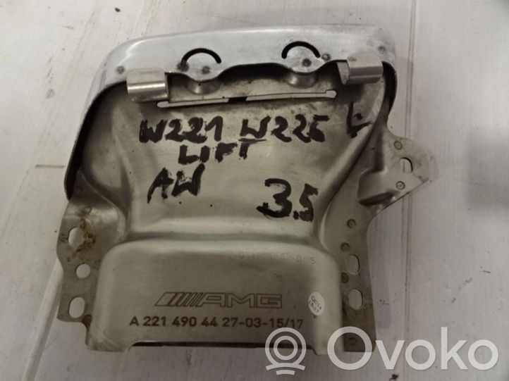 Mercedes-Benz S AMG W221 Embout de sortie enjoliveur pot d'échappement ...