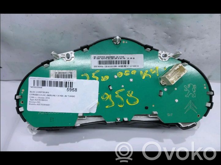 Citroen C3 Speedometer (instrument cluster), 60.00 € | RRR