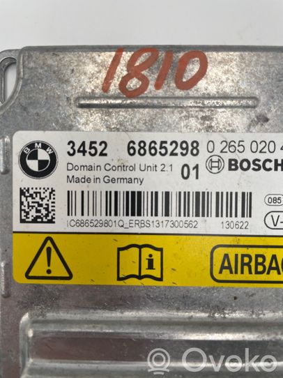 6865298 BMW 3 F30 F35 F31 Module de contrôle airbag, 12.01 € | OVOKO