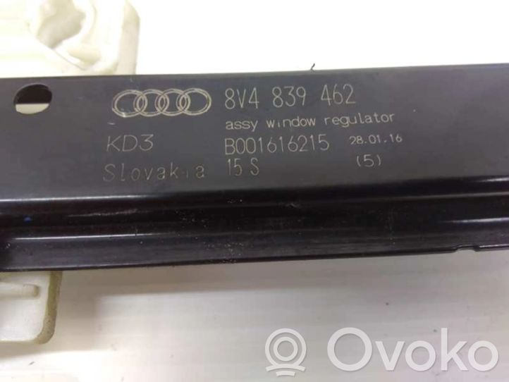 8V4839462 Audi A3 S3 8V Rear door window regulator with motor, 69.58 ...