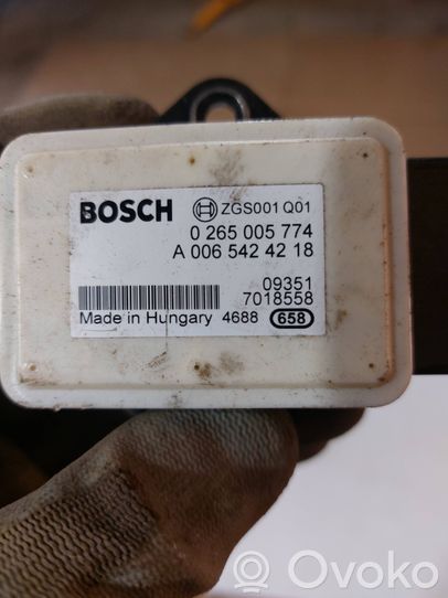 A0065424218 Mercedes-Benz Sprinter W906 ESP acceleration yaw rate ...