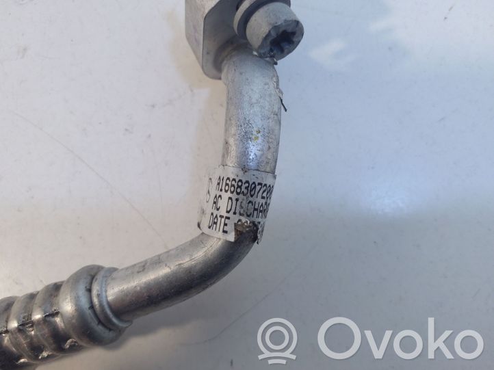A1668307200 Mercedes-Benz ML W166 Air conditioning (A/C) pipe/hose, 12. ...