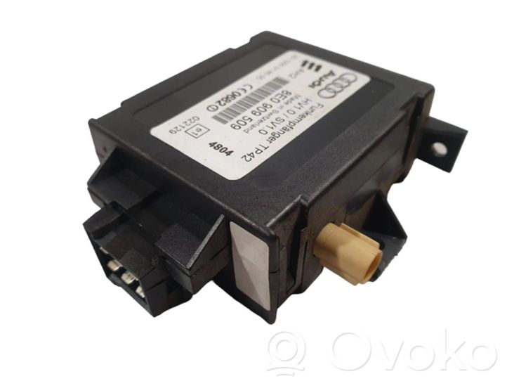 8E0909509 Audi A4 S4 B7 8E 8H Auxiliary heating control unit/module, 6. ...