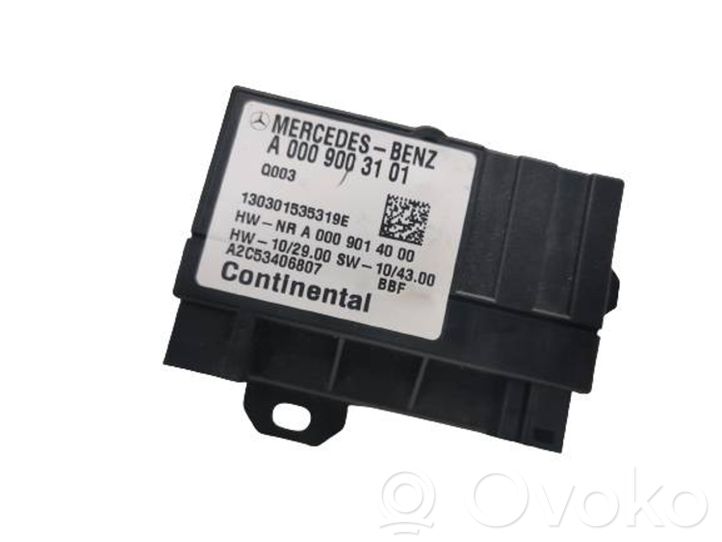 A0009003101 Mercedes-Benz E W212 Unité de commande / module de pompe à ...