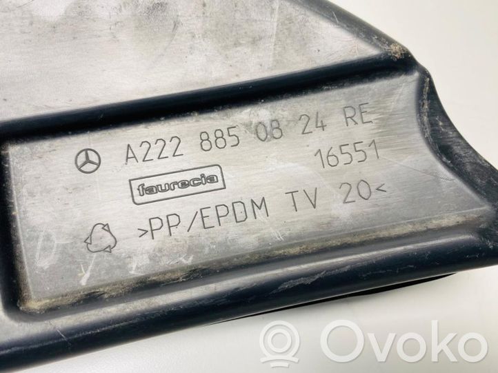 STU937 Mercedes-Benz S W222 Grille inférieure de pare-chocs avant ...