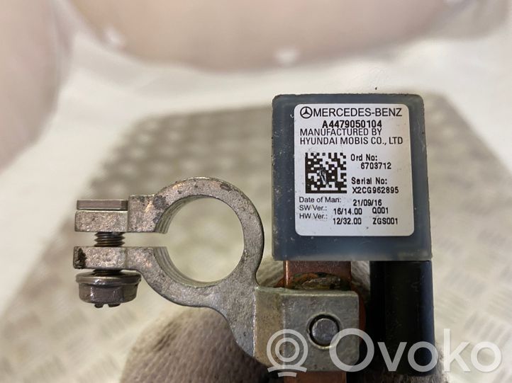 A4479050104 Mercedes-Benz V Class W447 Câble négatif masse batterie, 47 ...