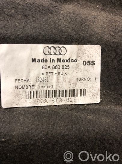 80A863825 Audi Q5 SQ5 Isolation acoustique et thermique pour capot, 40. ...