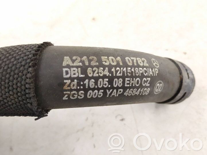 VIA1762 Mercedes-Benz E W212 Tuyau de liquide de refroidissement moteur ...