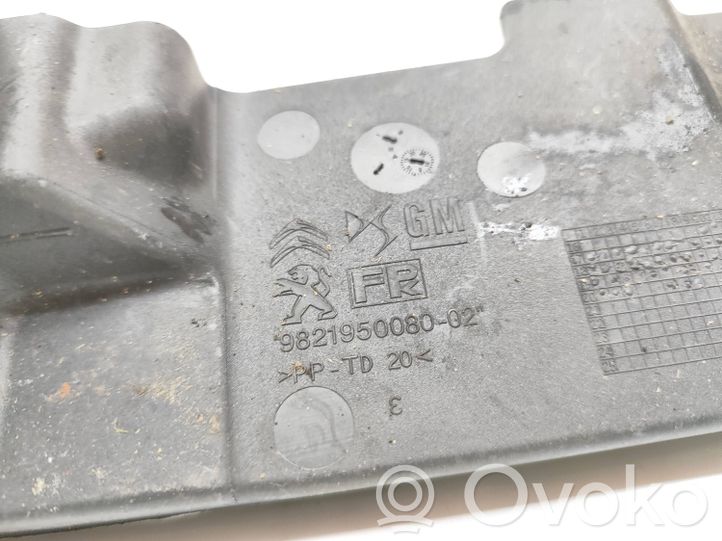 9821950080 Peugeot 3008 II Déflecteur d'air de radiateur de ...