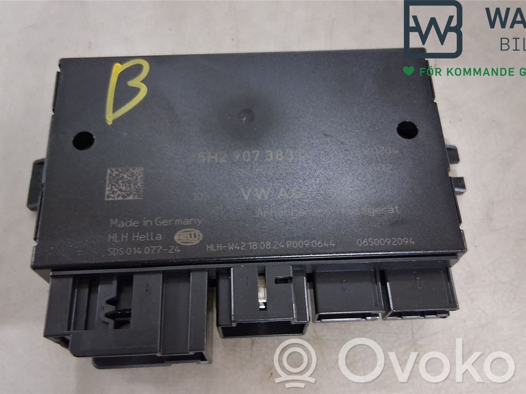 5H2907383D Volkswagen Multivan T7 Tow bar trailer control unit/module ...