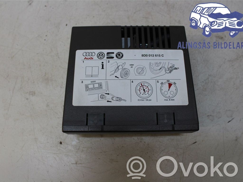 8P0012615F Volkswagen PASSAT B6 Compresseur d'air pour pneus, 35,71 ...