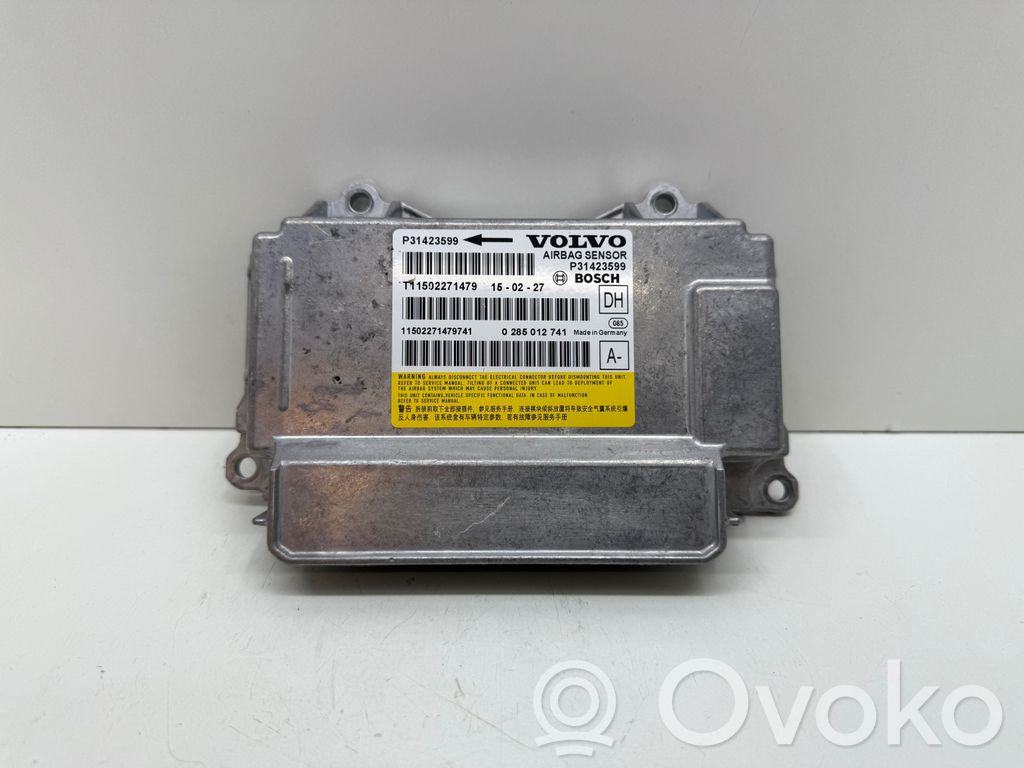 31423599 Volvo V60 Module de contrôle airbag, 150,00 € | OVOKO