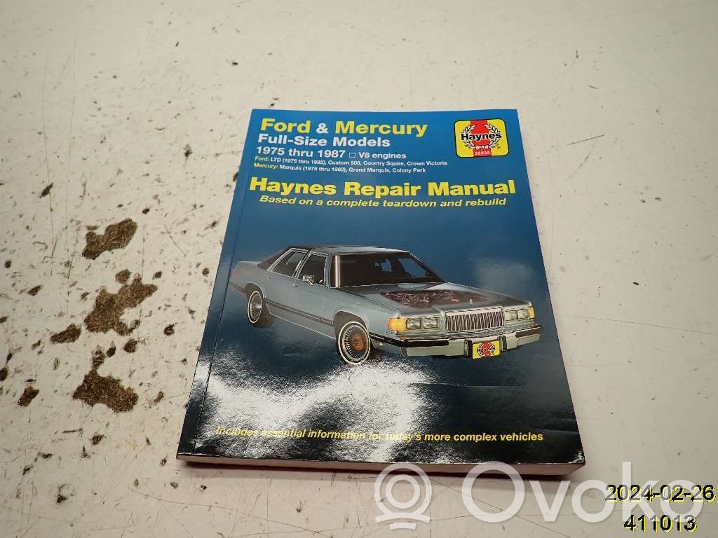 Cadillac Eldorado Manuel de l'utilisateur, 35,71 € | OVOKO