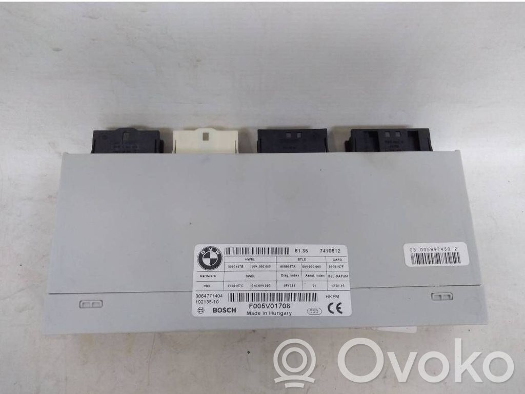 7381251 BMW 3 GT F34 Unité de commande / module de hayon, 41,18 € | OVOKO