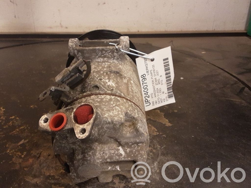 A4478306701 Mercedes-Benz Vito Viano W447 Compresseur de climatisation ...