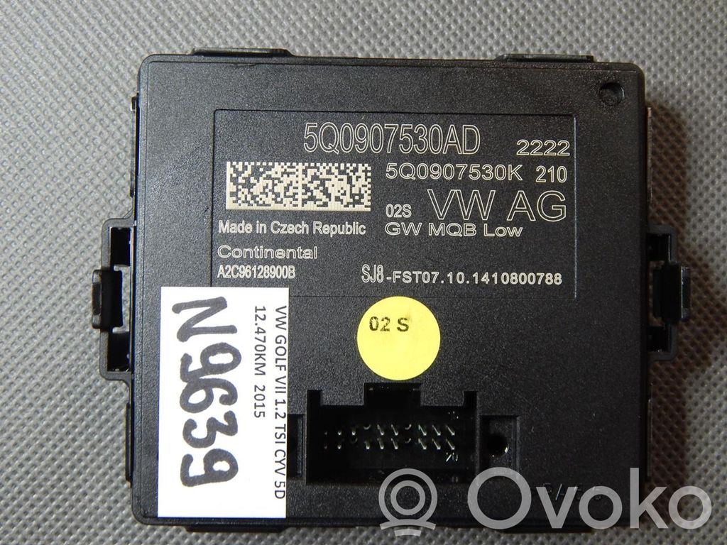 5Q0907530AD Volkswagen Golf VII Gateway control module, €30.00 | RRR