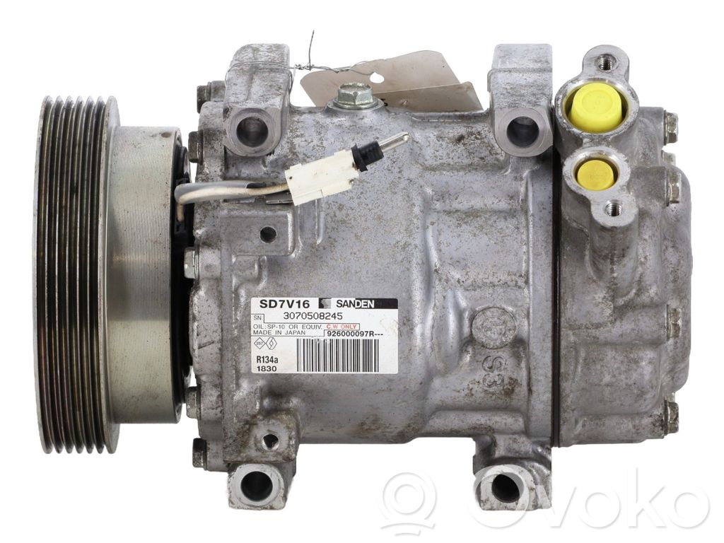 926000097R Renault Dacia Duster Compresseur de climatisation, 144,00 ...