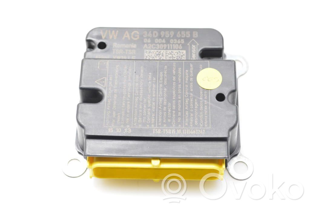 34D959655B Skoda Rapid (NH) Module de contrôle airbag, 19,00 € | OVOKO