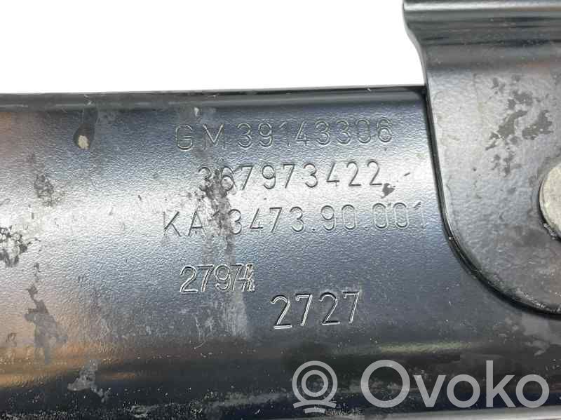 39076828 Opel Insignia B Radiateur panneau supérieur d'admission d'air ...