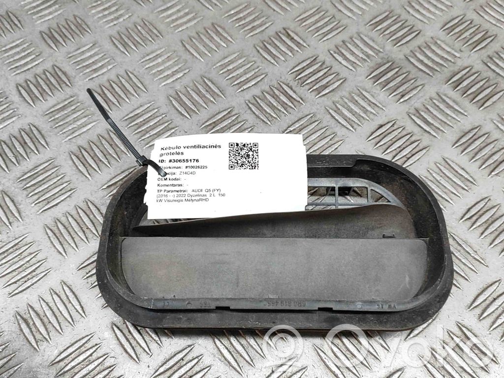 6R0819465C Audi Q5 SQ5 Évent de pression de quart de panneau, 11,00 ...