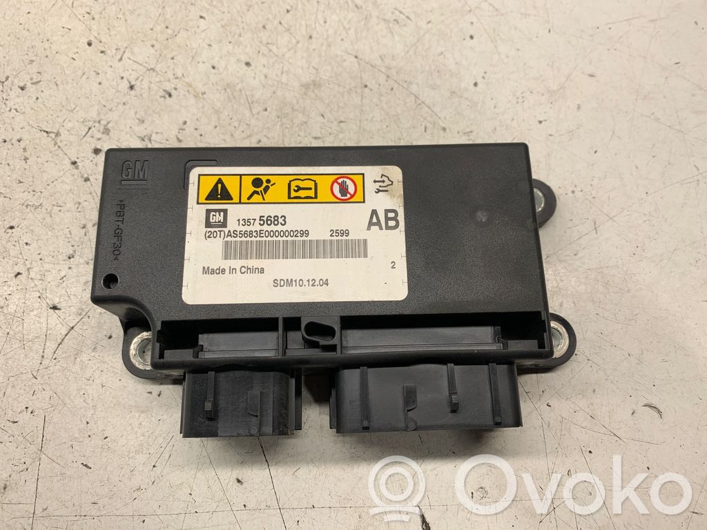 13575683 Opel Astra H Module de contrôle airbag, 8,50 € | OVOKO