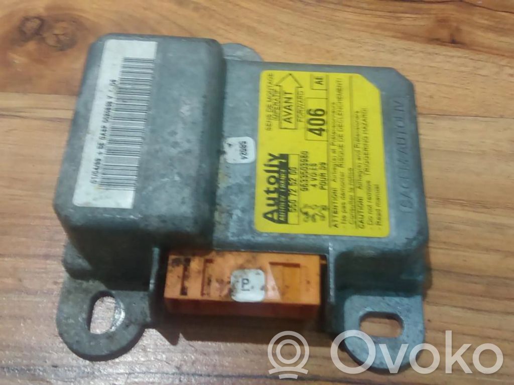 9633503980 Peugeot 406 Module de contrôle airbag, 17,70 € | OVOKO