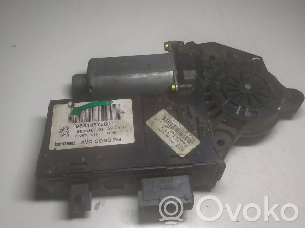 9634457580 Peugeot 307 Front window lifting mechanism without motor, € ...