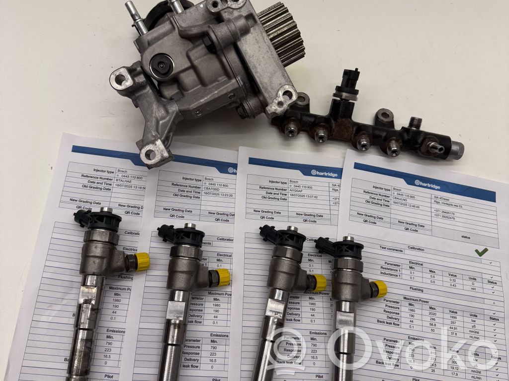 Dacia Lodgy Fuel injection system set