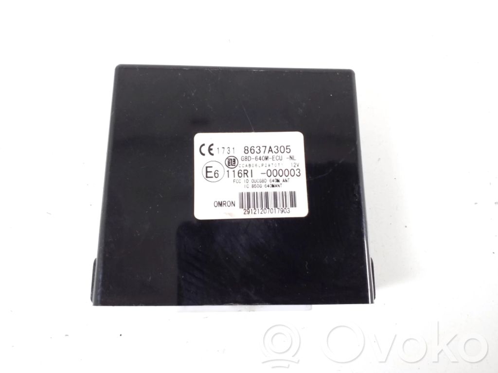 8637A305 Mitsubishi Outlander Keyless (KESSY) go control unit/module, € ...