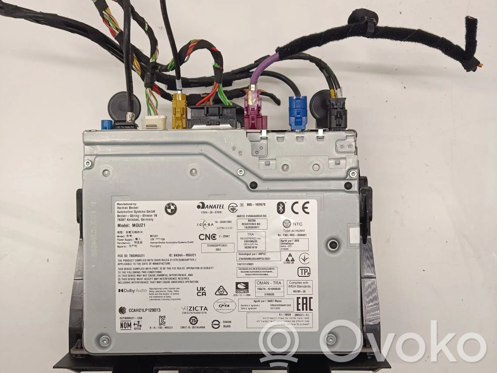 5A7CC75 BMW iX Radio/CD/DVD/GPS-pääyksikkö, 650,00 € | OVOKO