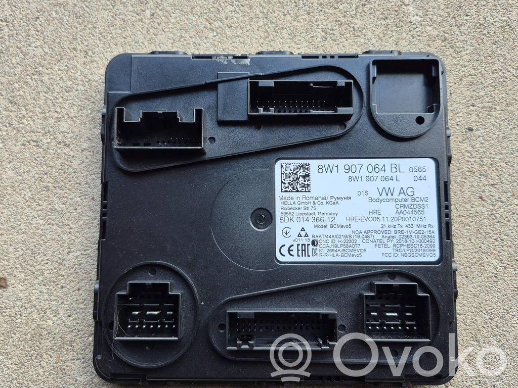 8W1907064B Audi A5 Module de contrôle carrosserie centrale, 126,00 ...