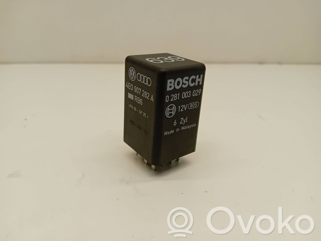 0281003029 Audi A4 S4 B7 8E 8H Relais de bougie de préchauffage, 15,00 ...