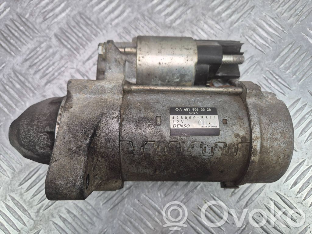 A6519060026 Mercedes-Benz Vito Viano W639 Starter motor, €54.21 | RRR