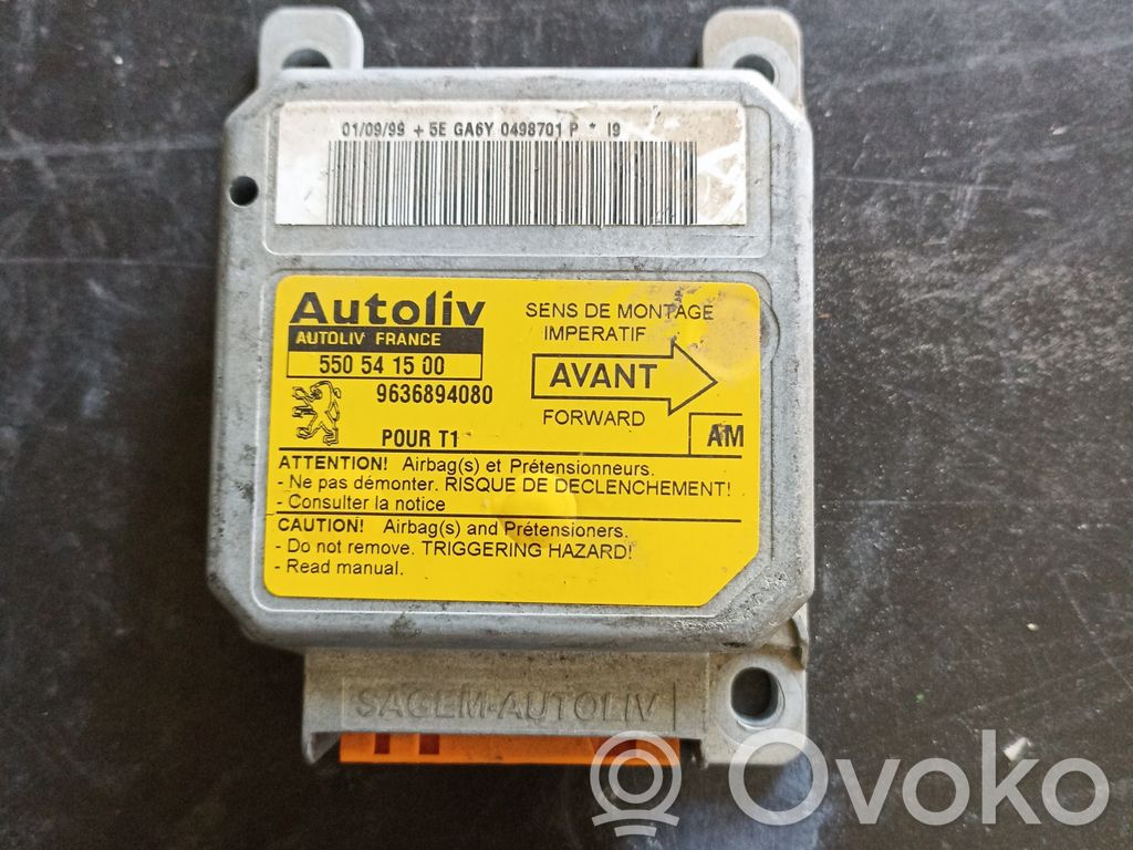 550411500 Peugeot 206 Airbag control unit/module, €36.90 | RRR