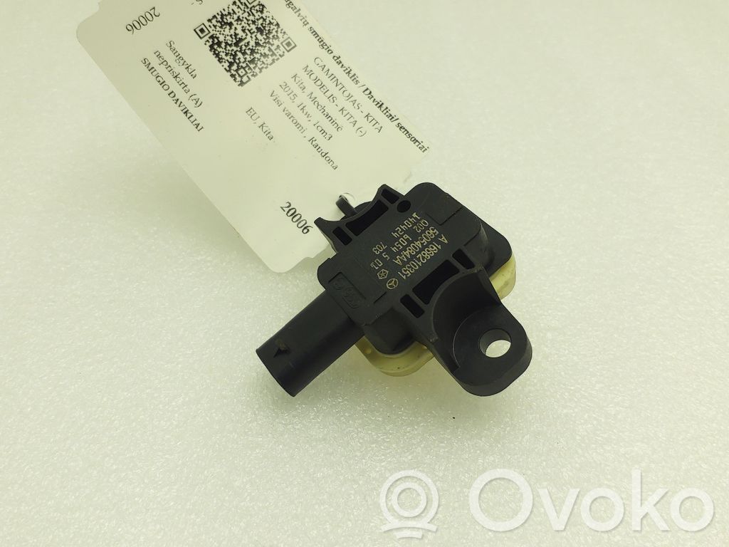A1668210351 Mercedes-Benz B W246 W242 Airbag deployment crash/impact ...