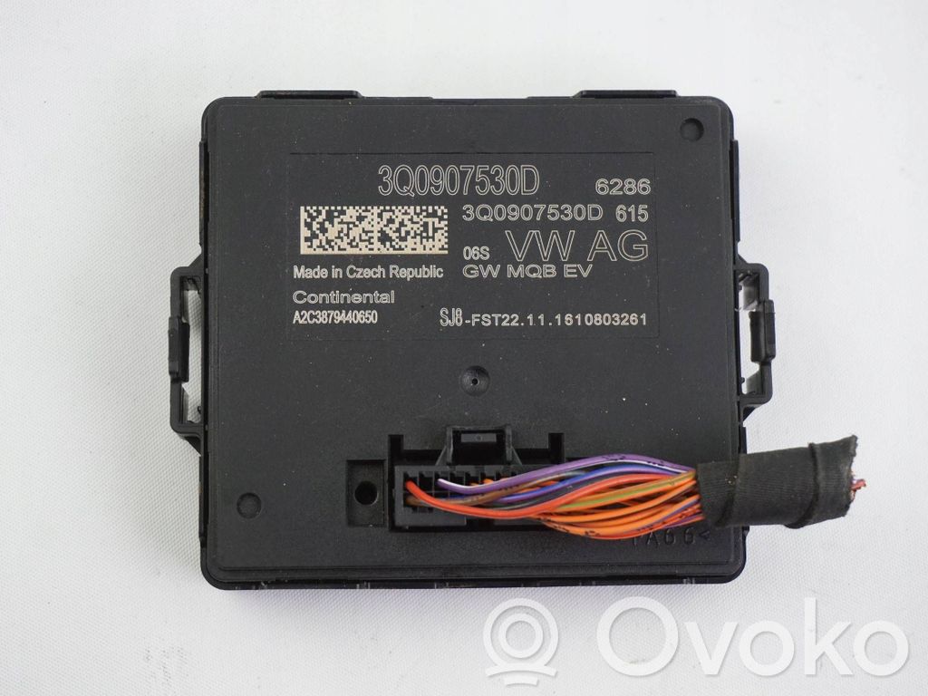 3Q0907530D Volkswagen e-Golf Gateway control module, €35.00 | RRR