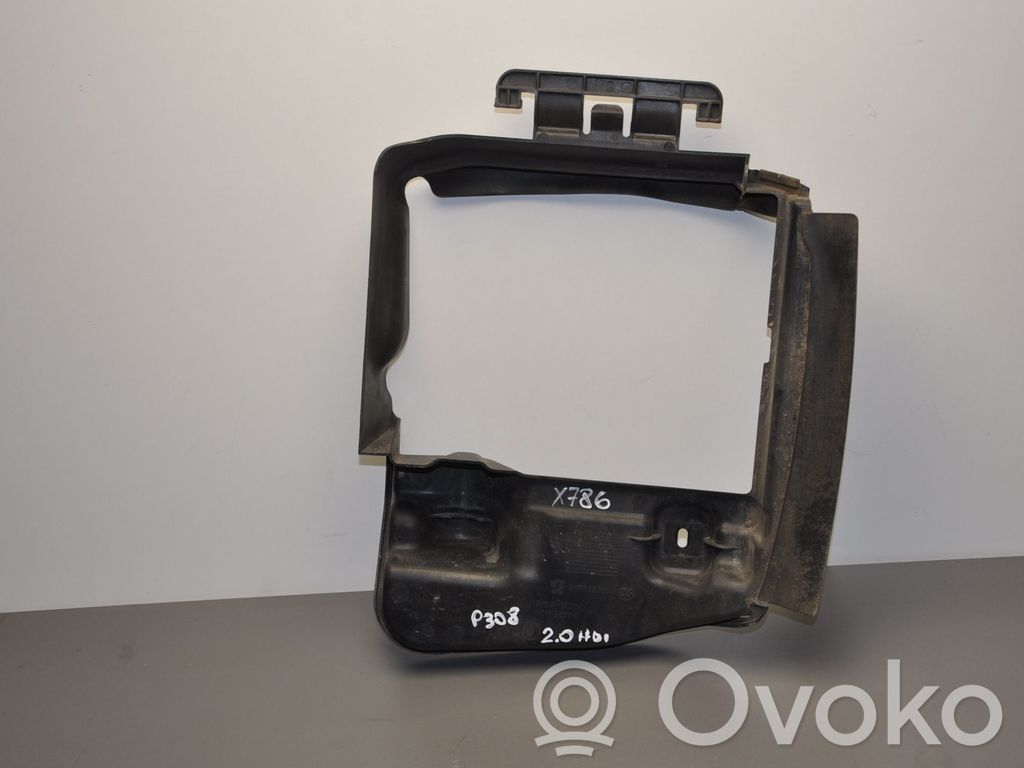 9677363980 Peugeot 308 Déflecteur d'air de radiateur de refroidissement ...
