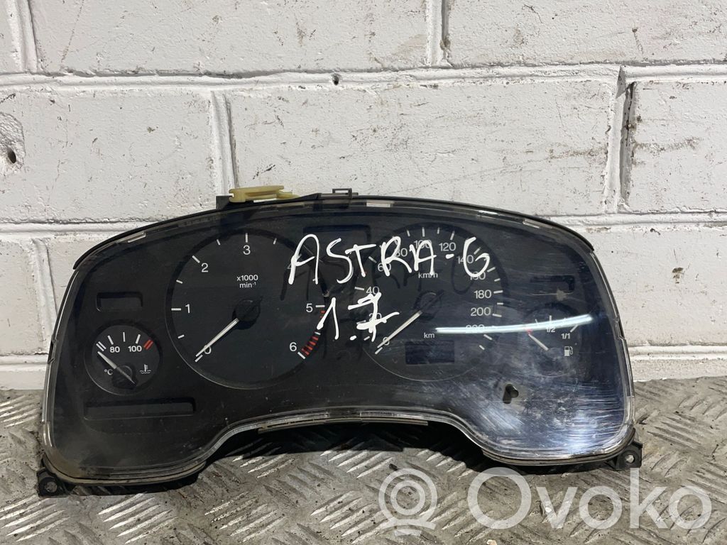 09228743 Opel Astra G Compteur de vitesse tableau de bord, 15,00 € | OVOKO