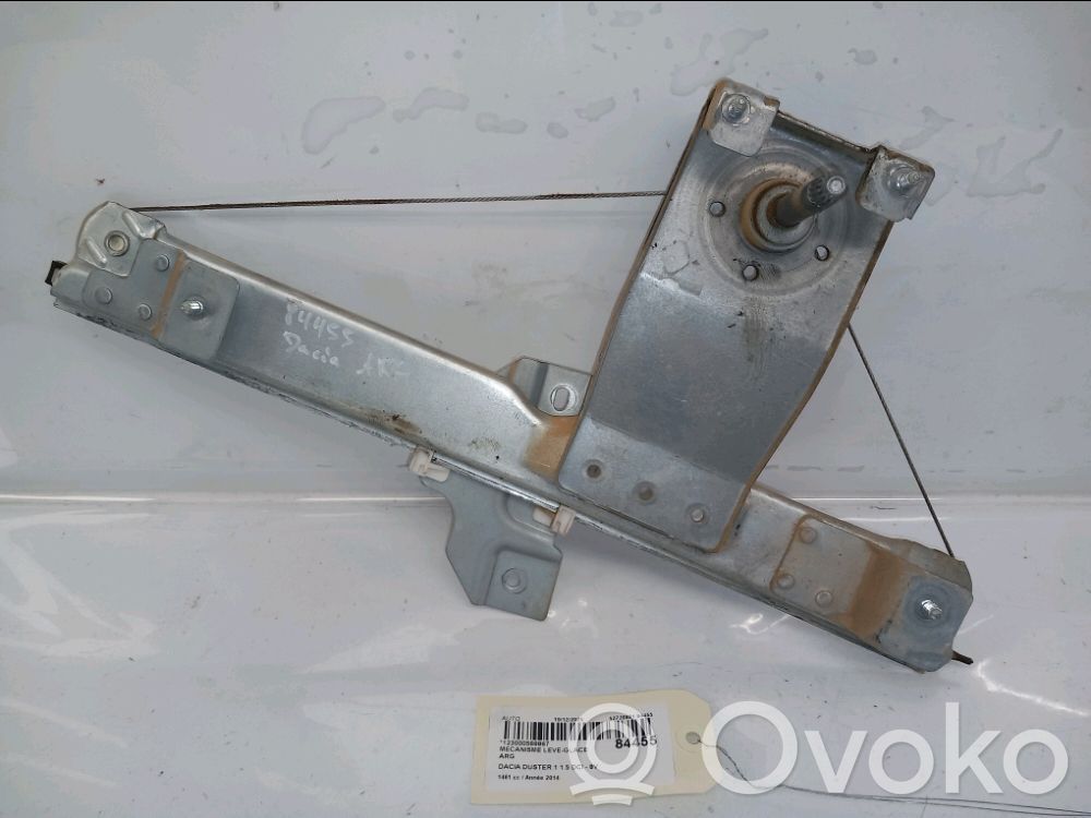 Dacia Duster Rear door manual window regulator