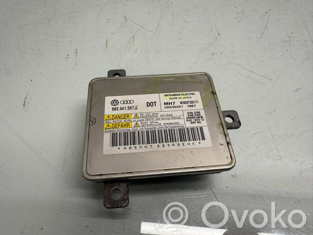 8K0941597C Audi A4 S4 B8 8K Headlight ballast module Xenon, €50.00 | RRR