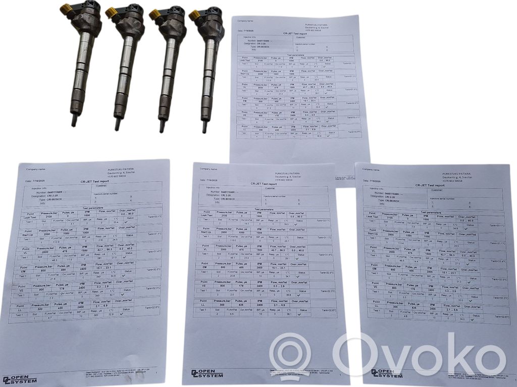 04l130277AC Volkswagen PASSAT B8 Fuel injectors set, €320.00 | RRR